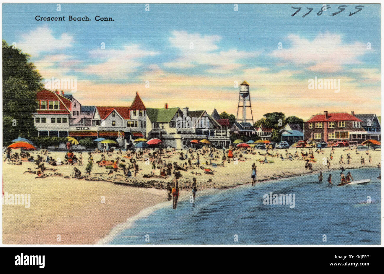 Crescent Beach in Connecticut is a scenic coastal area known for its ...