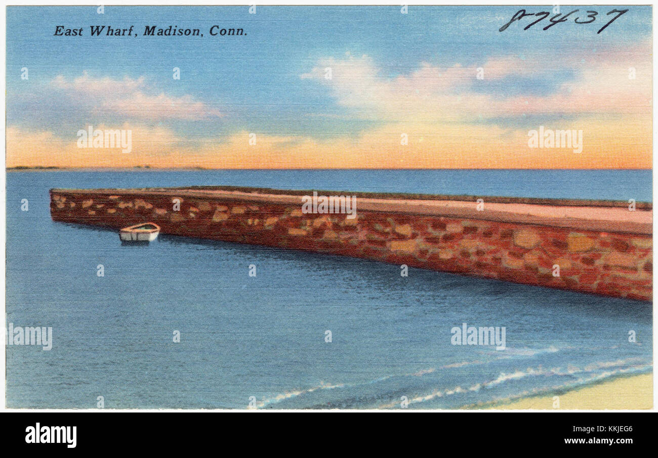 East Wharf, Madison, Conn (87437 Stock Photo - Alamy