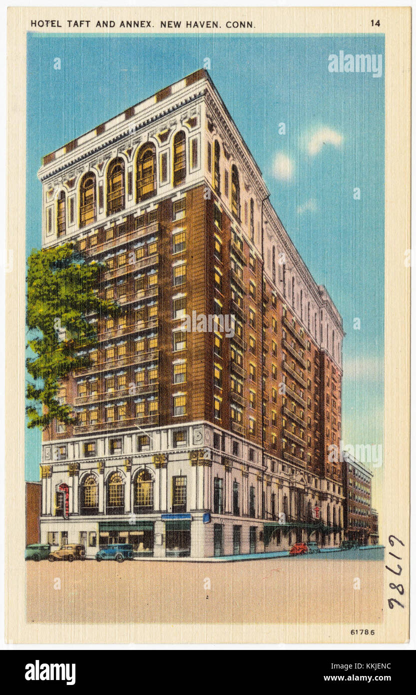 Hotel Taft, located in New Haven, Connecticut, was a historic hotel ...
