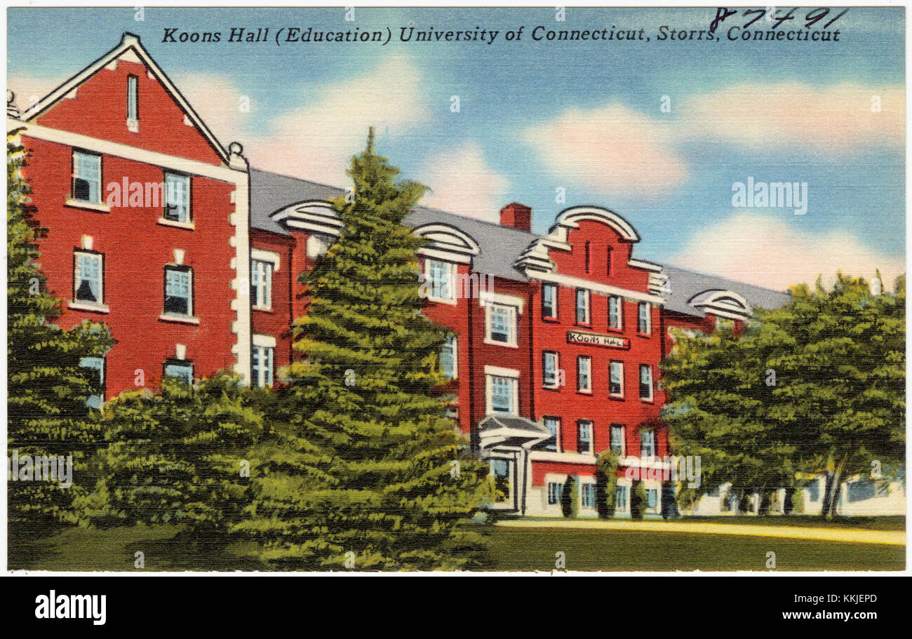 Koons Hall is an educational building at the University of Connecticut ...