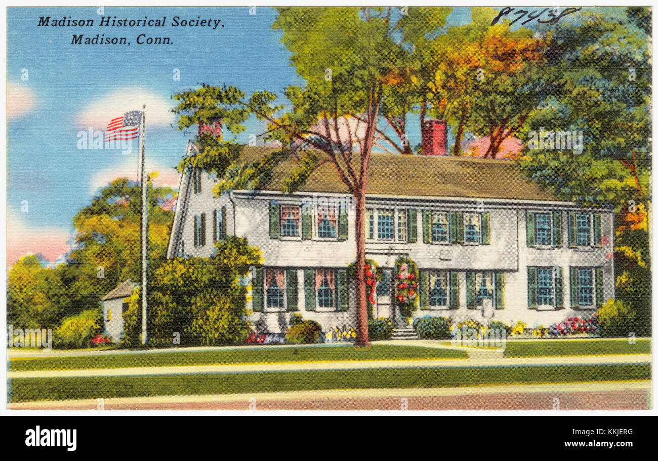 The Madison Historical Society in Madison, Connecticut, preserves and ...