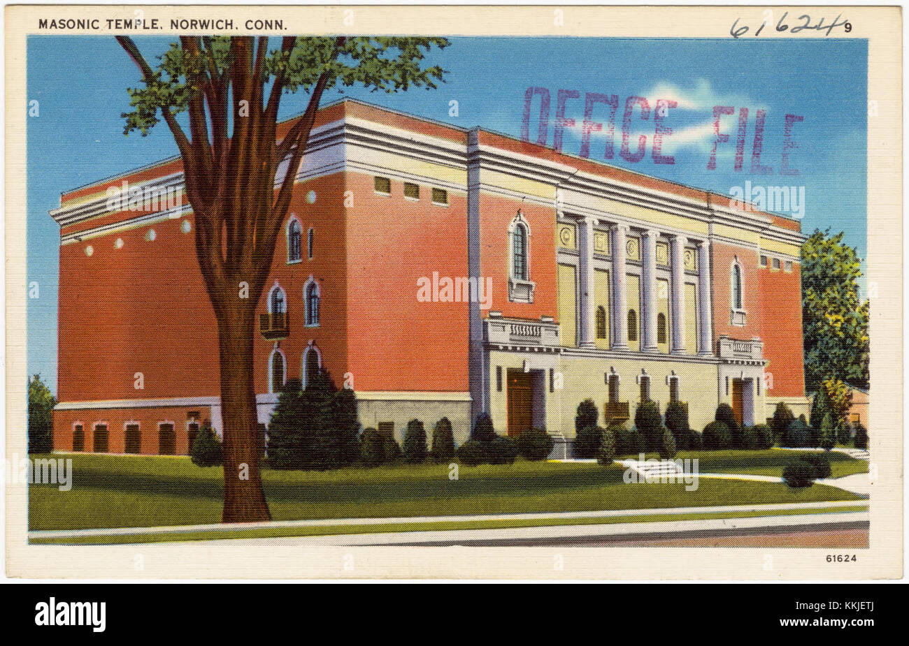 The Masonic Temple in Norwich, Connecticut, is a historical building ...