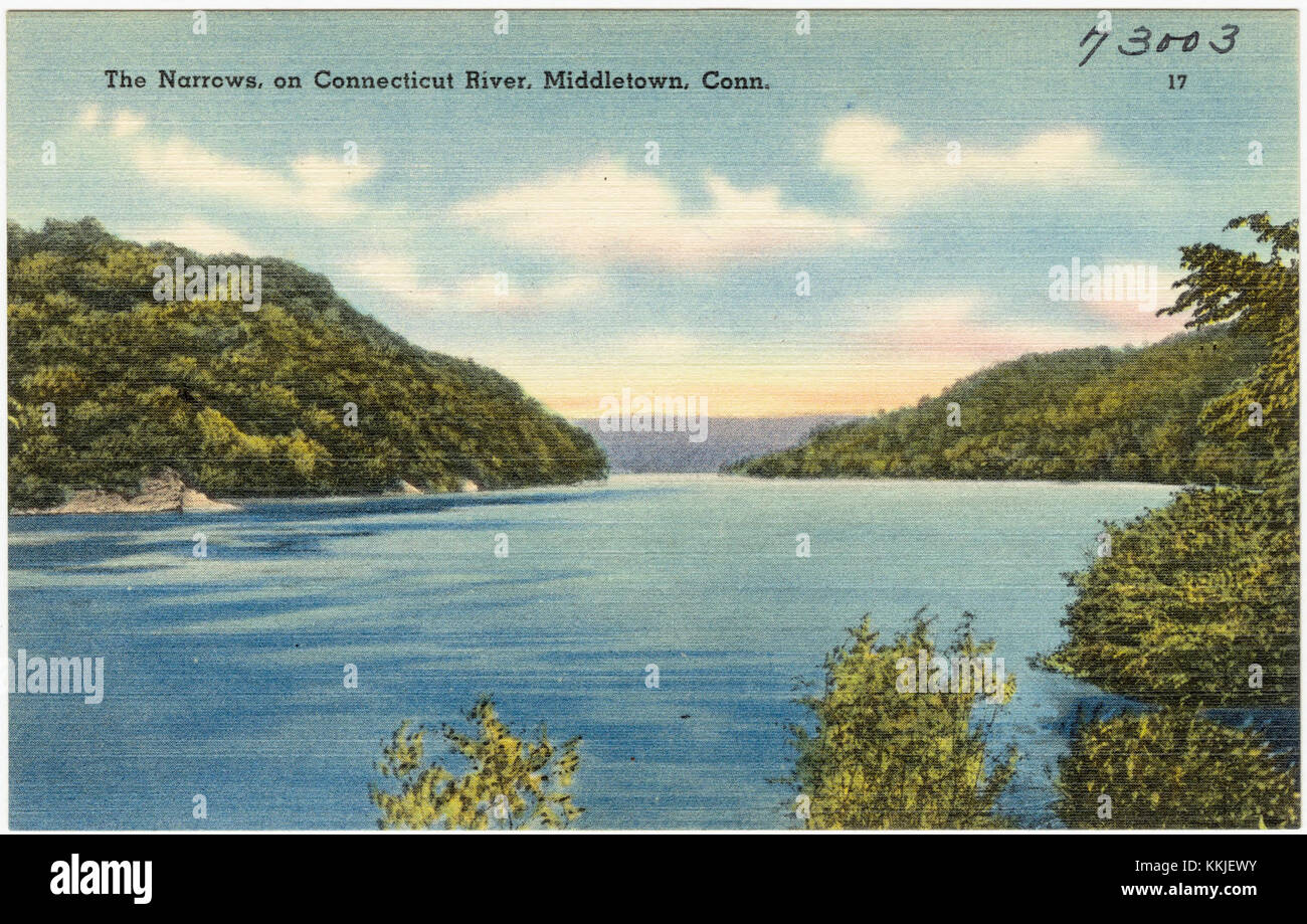 This photograph captures The Narrows on the Connecticut River near ...