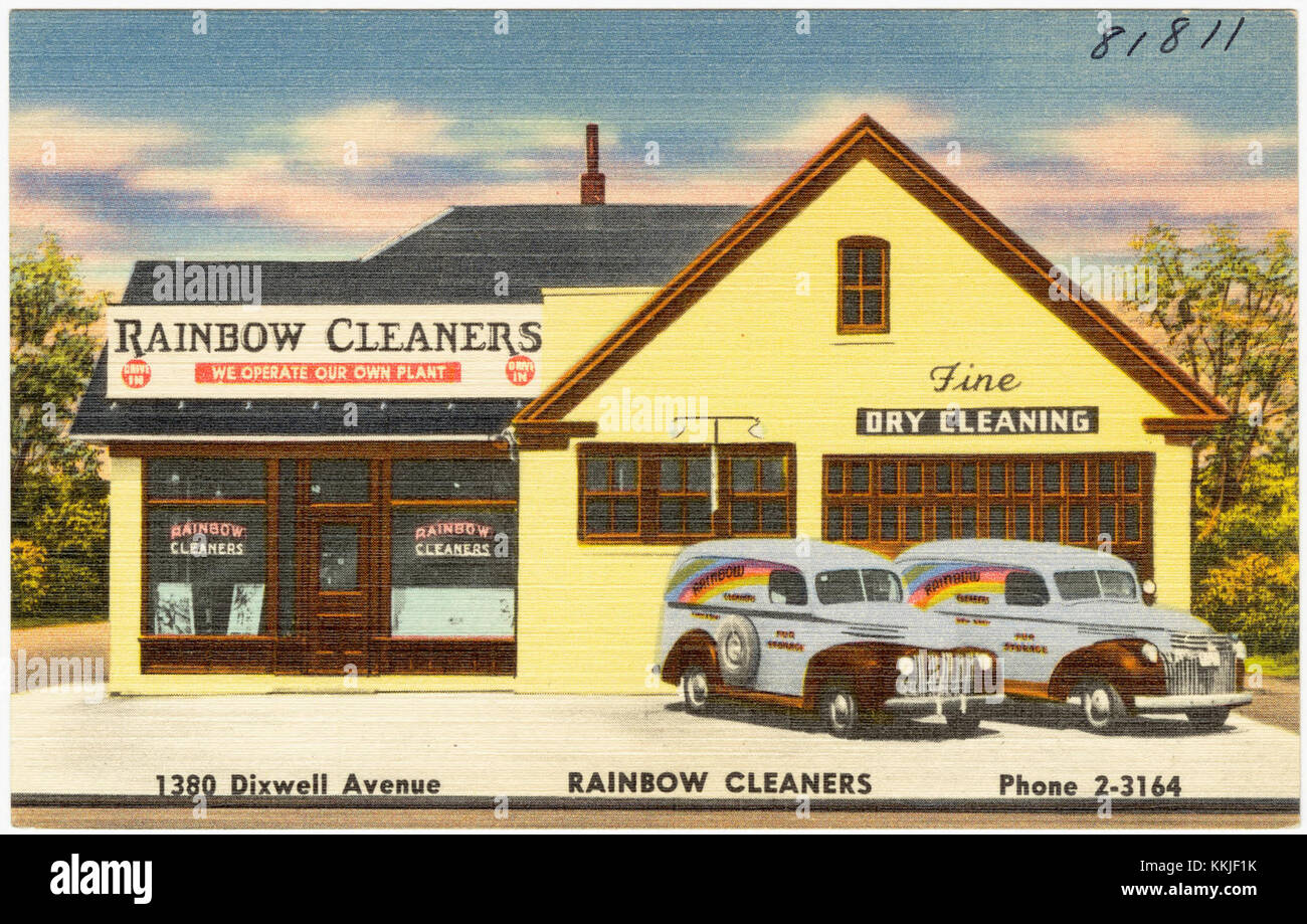 Rainbow Cleaners, located at 1380 Dixwell Avenue, is a local dry ...