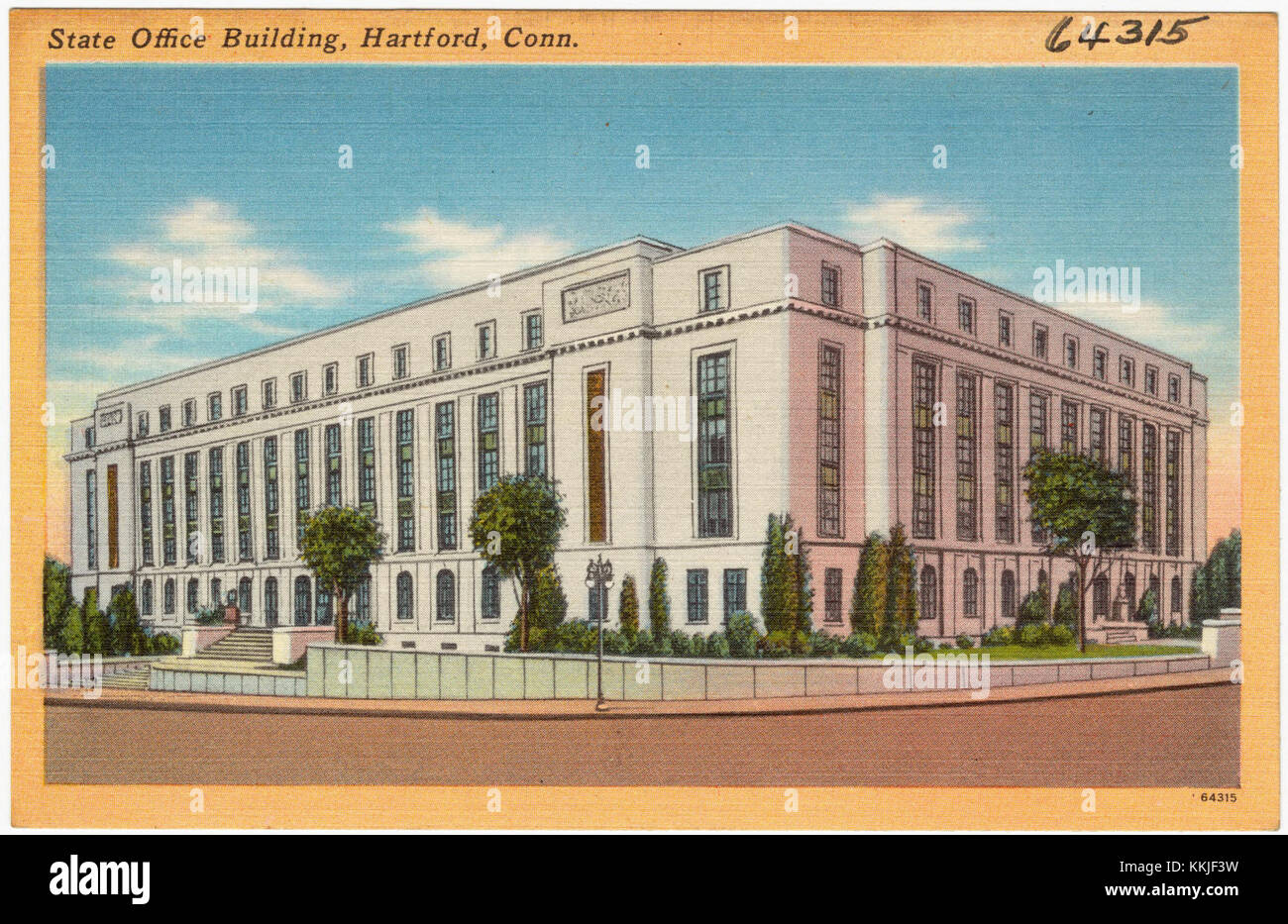 The State Office Building in Hartford, Connecticut, is an important ...