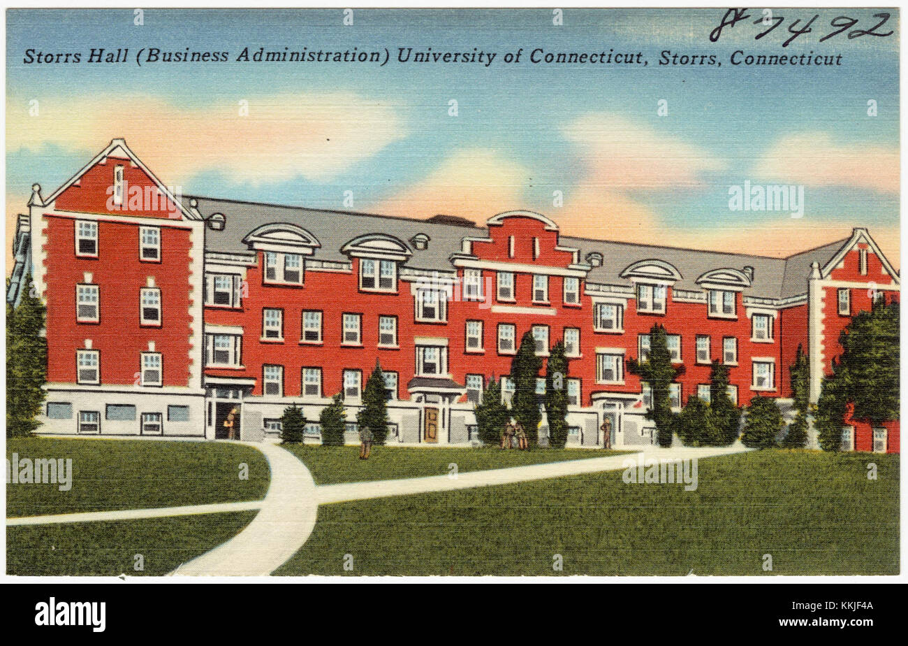 Storrs Hall (Business Administration), University of Connecticut ...