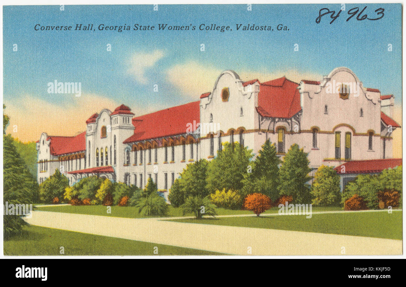 Converse Hall is a historical building located at Georgia State Women's ...