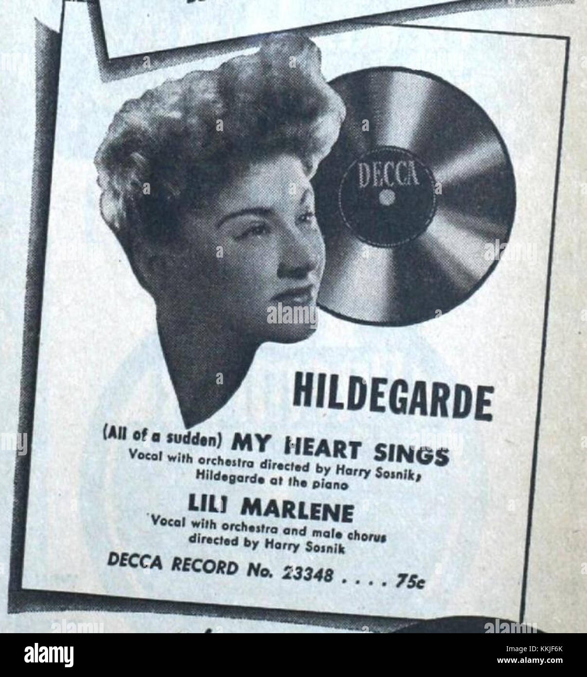 Hildegarde hi-res stock photography and images - Alamy