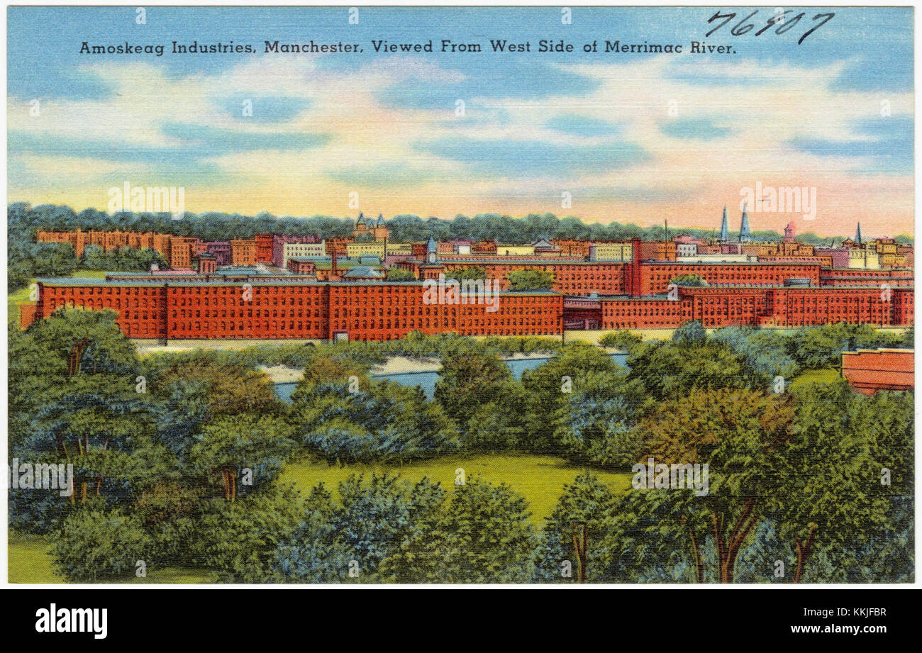 Amoskeag Industries, located in Manchester, New Hampshire, was a ...