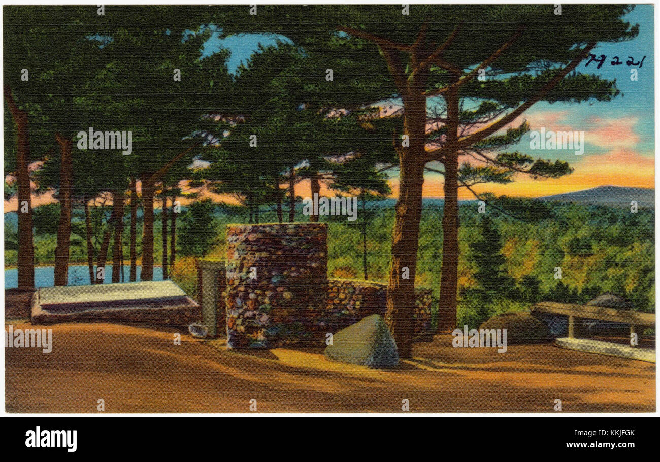 The Cathedral of the Pines, located in Rindge, New Hampshire, is a ...