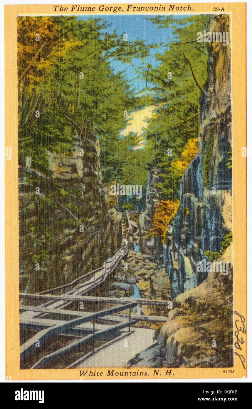 The flume gorge, franconia notch hi-res stock photography and images ...