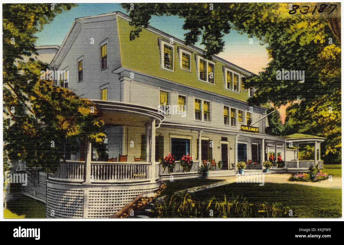 The Maplehurst Hotel is located in Bethlehem, New Hampshire, in the ...
