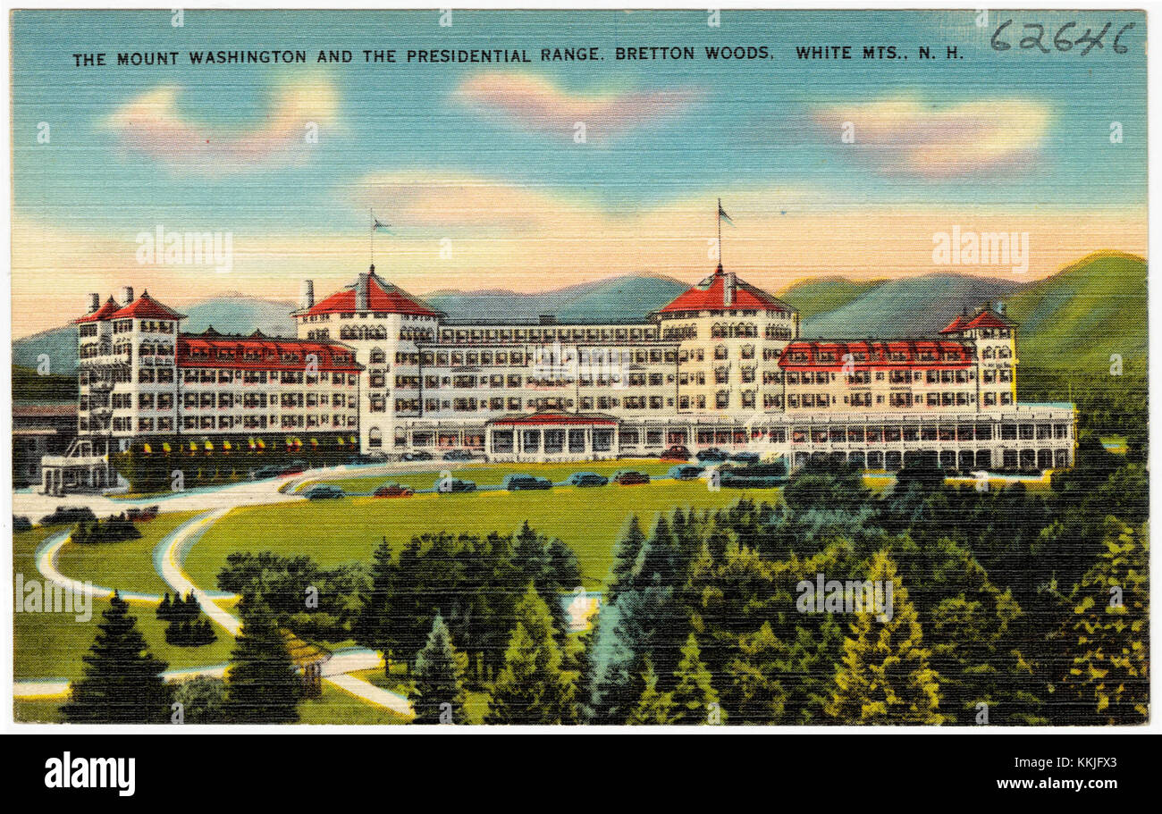 Mount Washington and the Presidential Range are a prominent mountain ...