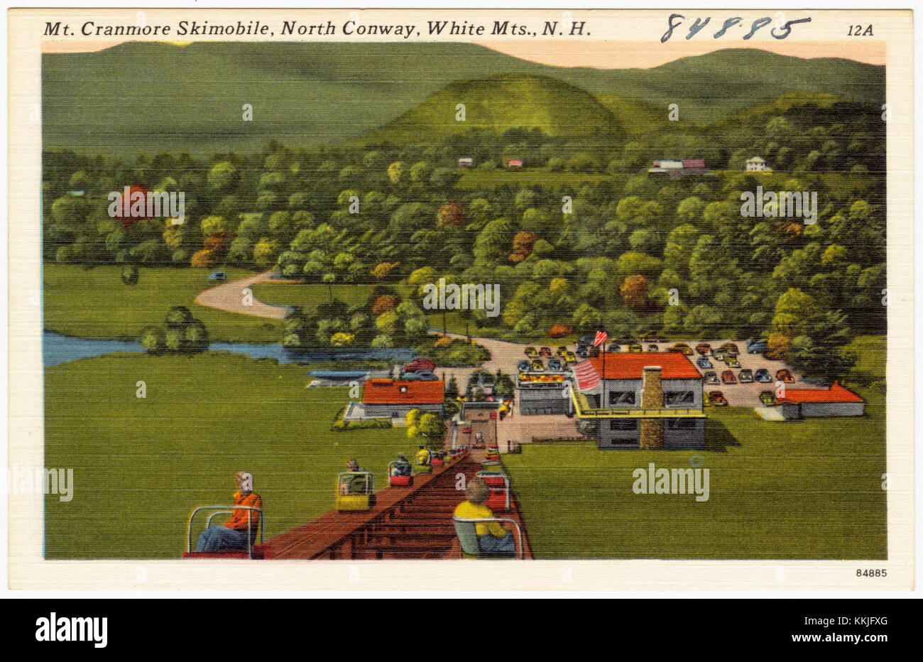 Mt cranmore hi-res stock photography and images - Alamy