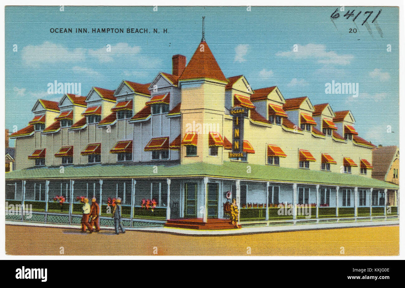 Ocean Inn is a beachfront property located at Hampton Beach, New ...