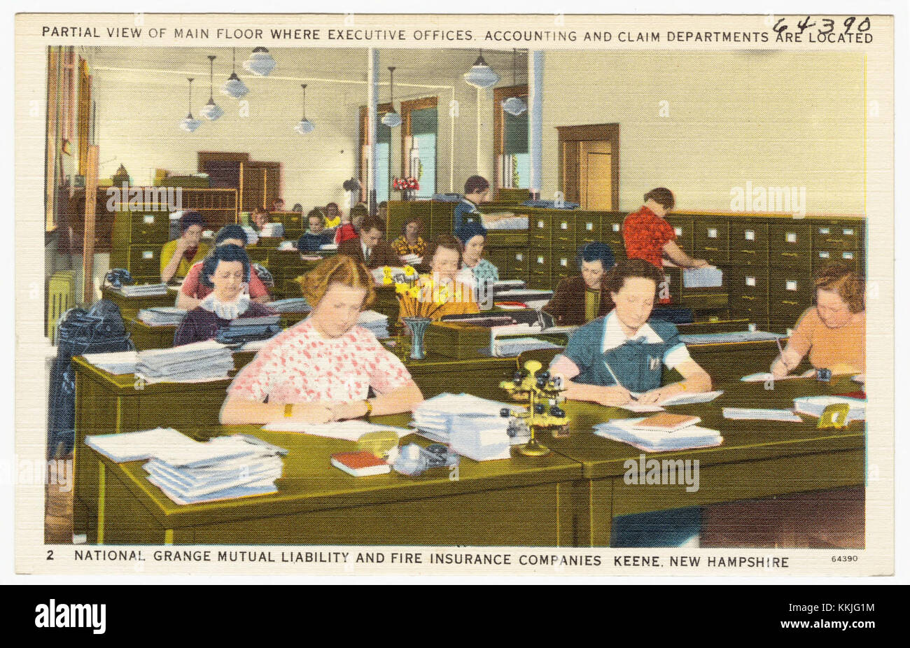 This image shows a partial view of the main floor at the National ...