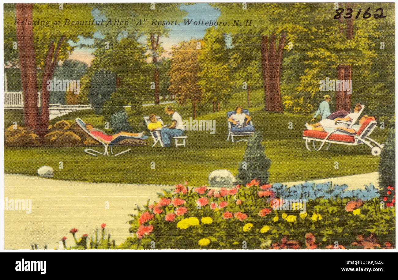 This image shows guests relaxing at Allen A Resort, located in ...