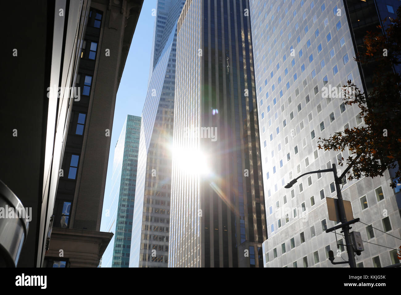 Manhattan, in New York State, USA shows city street scenes Stock Photo ...