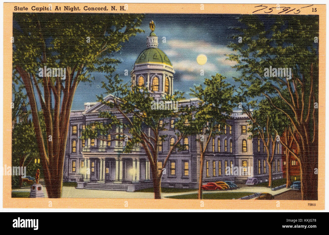 The New Hampshire State Capitol in Concord is an iconic building ...