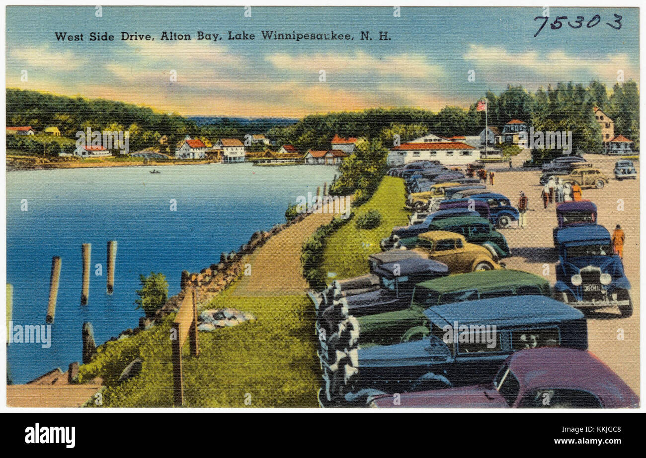West Side Drive is located along the shores of Alton Bay at Lake ...