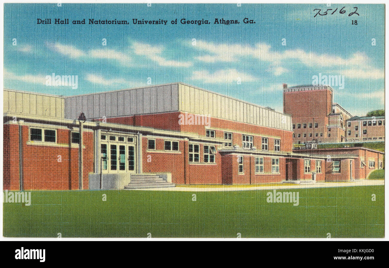 Photograph of the Drill Hall and Natatorium at the University of ...