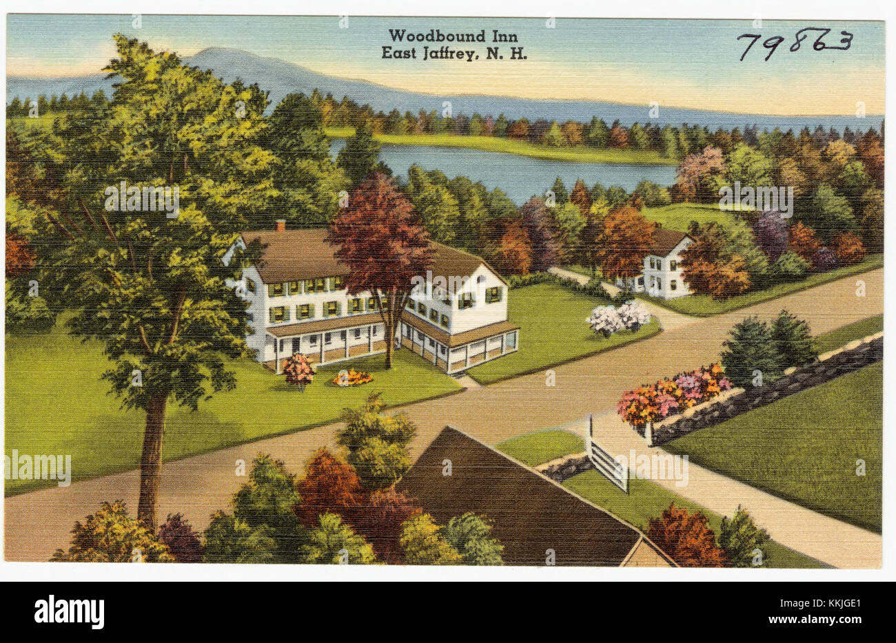 Woodbound Inn, located in East Jaffrey, New Hampshire, is a historic ...