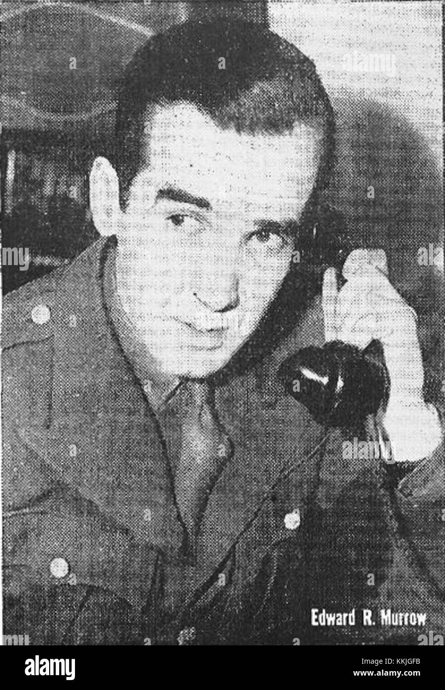 Edward R Murrow Billboard Stock Photo - Alamy