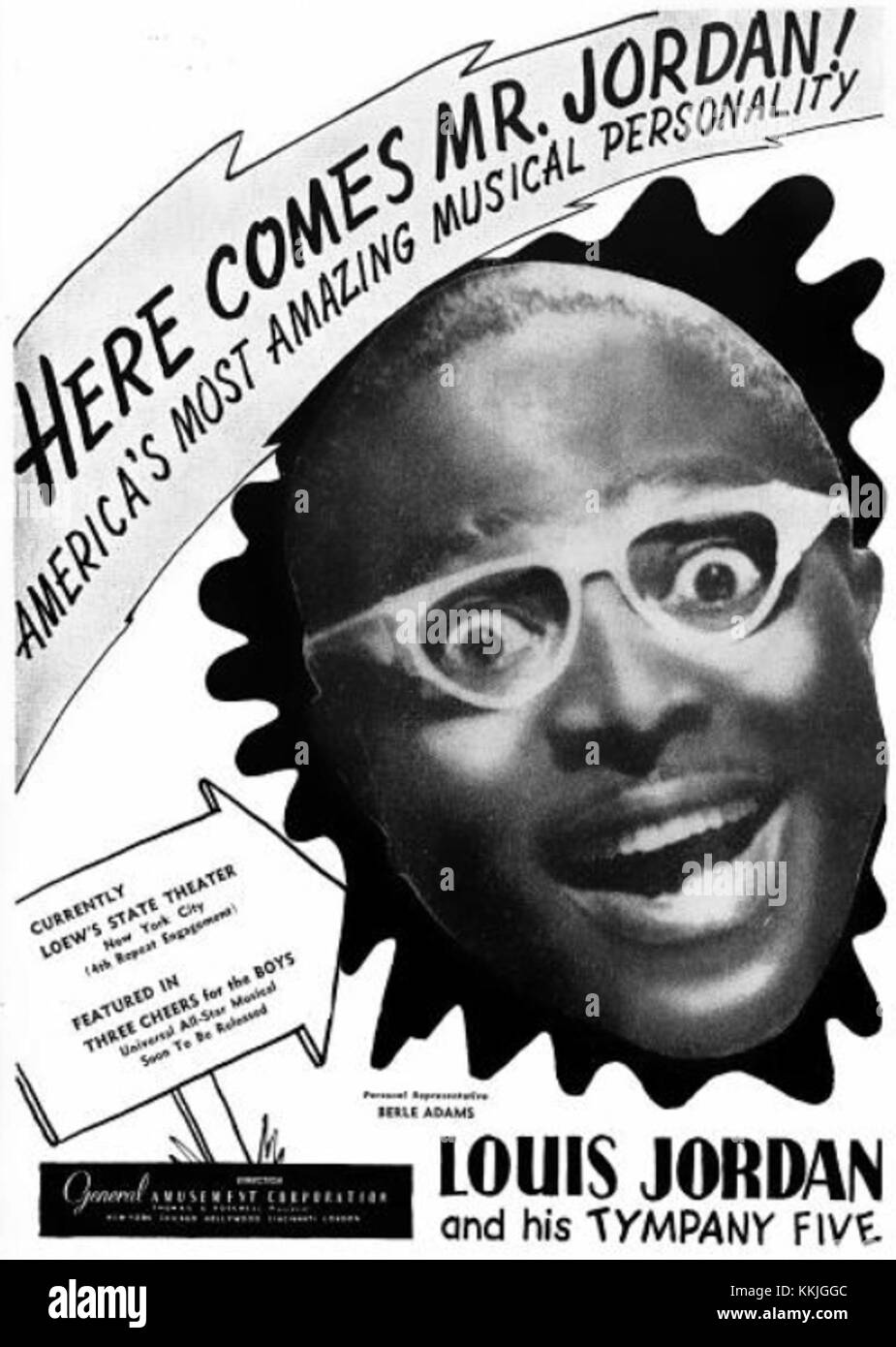 Jordan louis Black and White Stock Photos & Images - Alamy