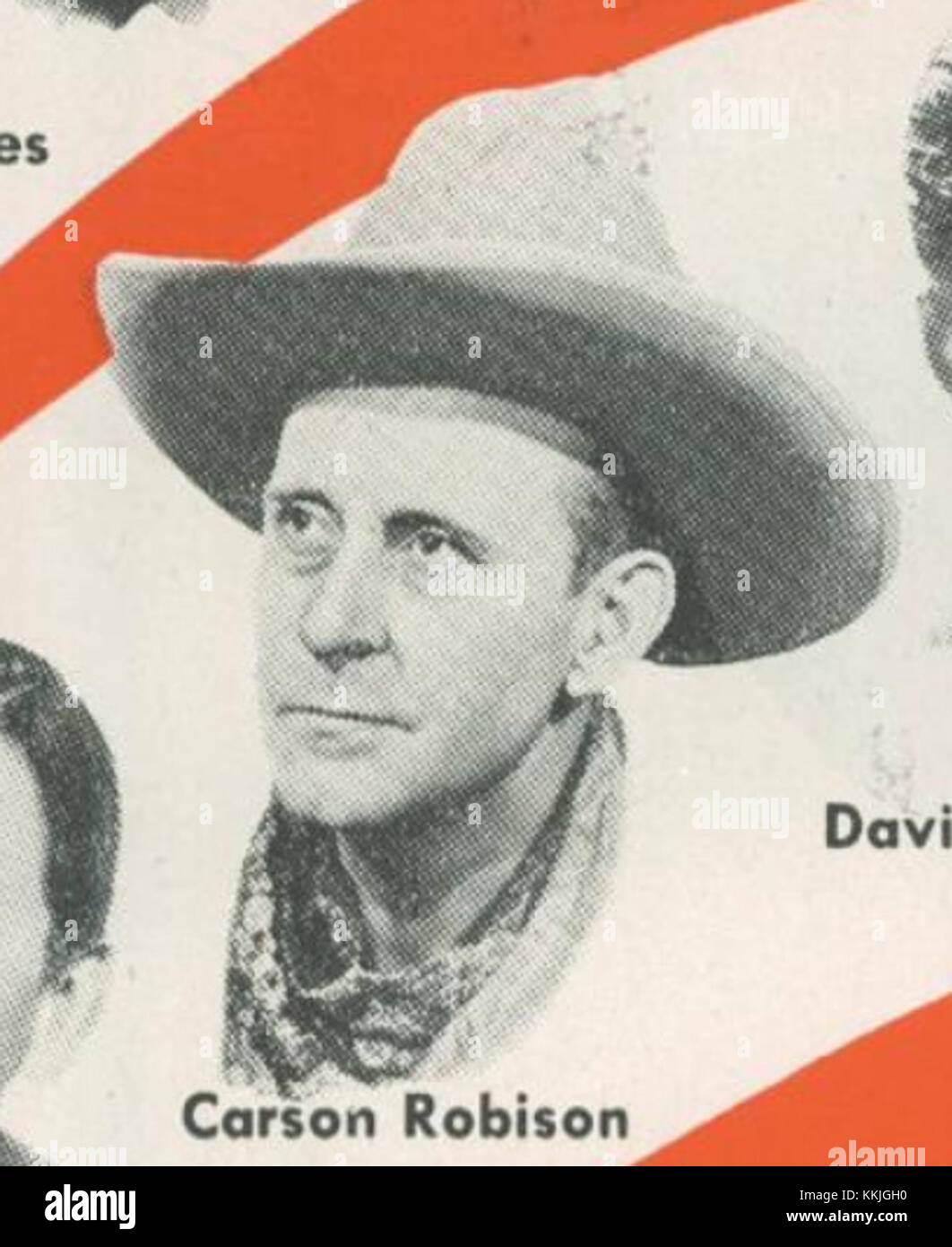 Carson Robison, an American country music singer, is featured in a ...