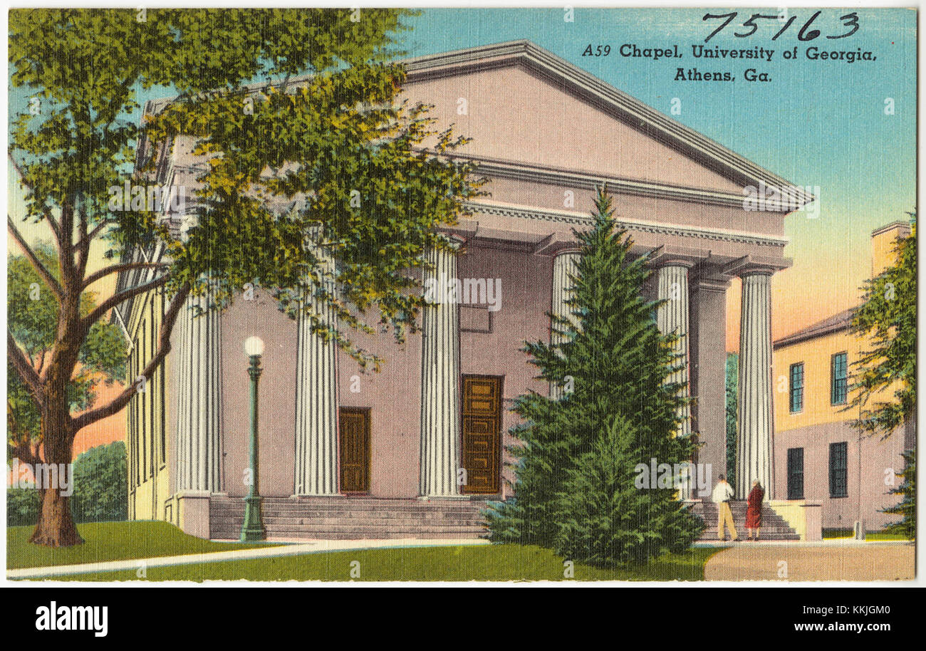 The Chapel at the University of Georgia in Athens is a historic and ...
