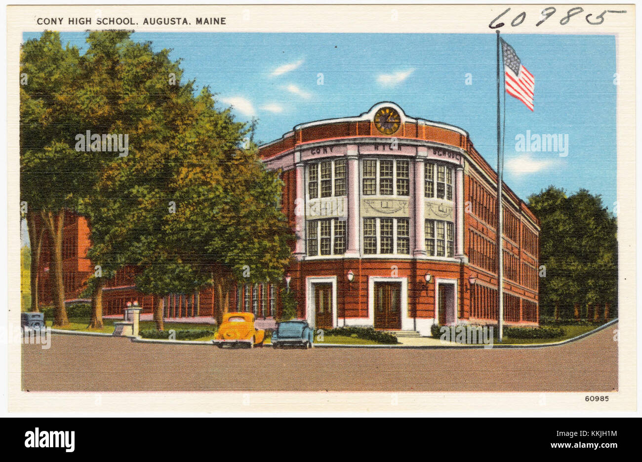 Cony High School in Augusta, Maine, an educational institution with a ...