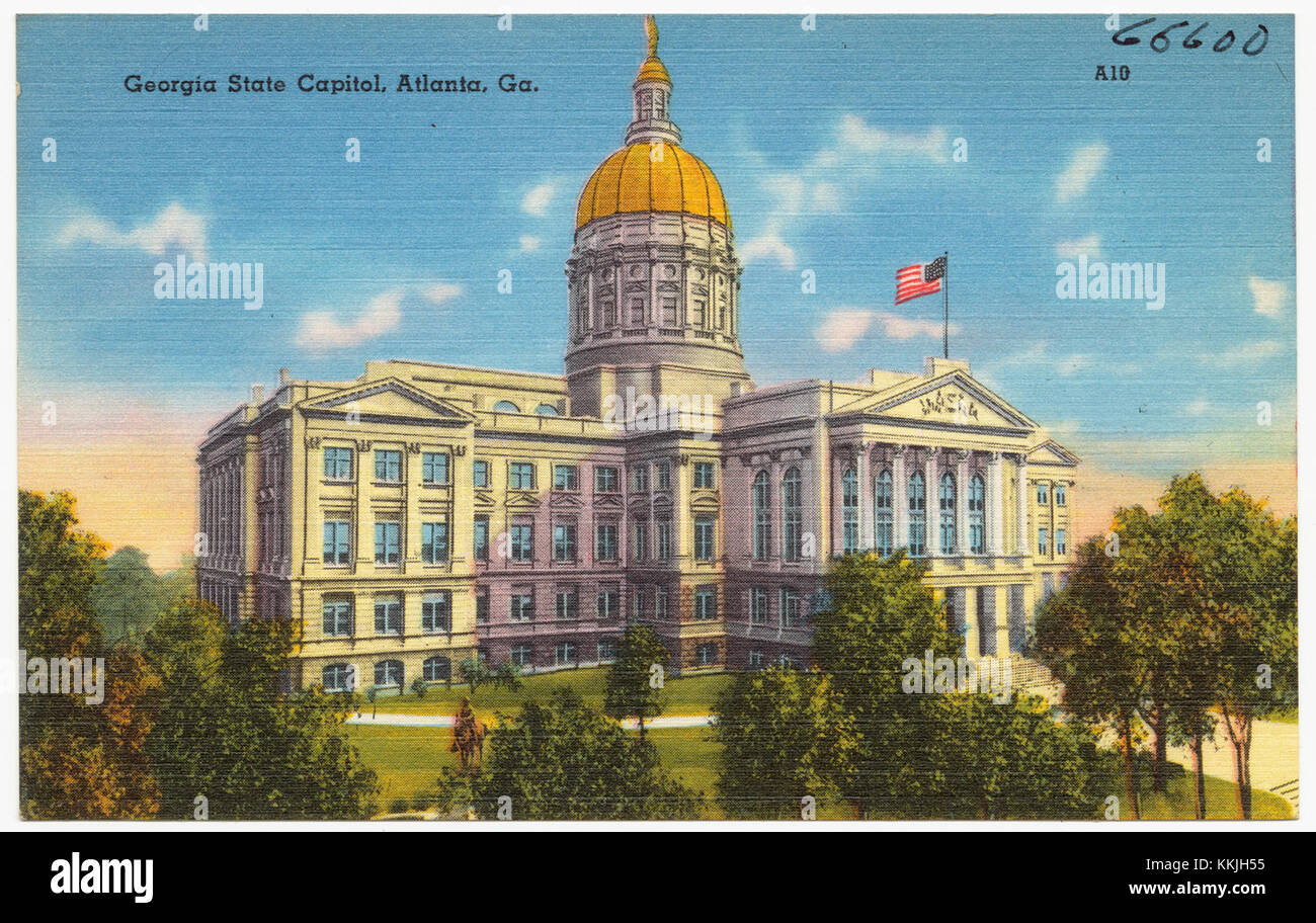 The Georgia State Capitol in Atlanta, Georgia, is the seat of the state ...
