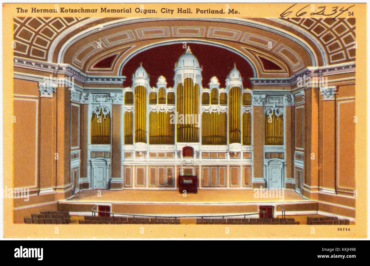 Kotzschmar organ hi-res stock photography and images - Alamy