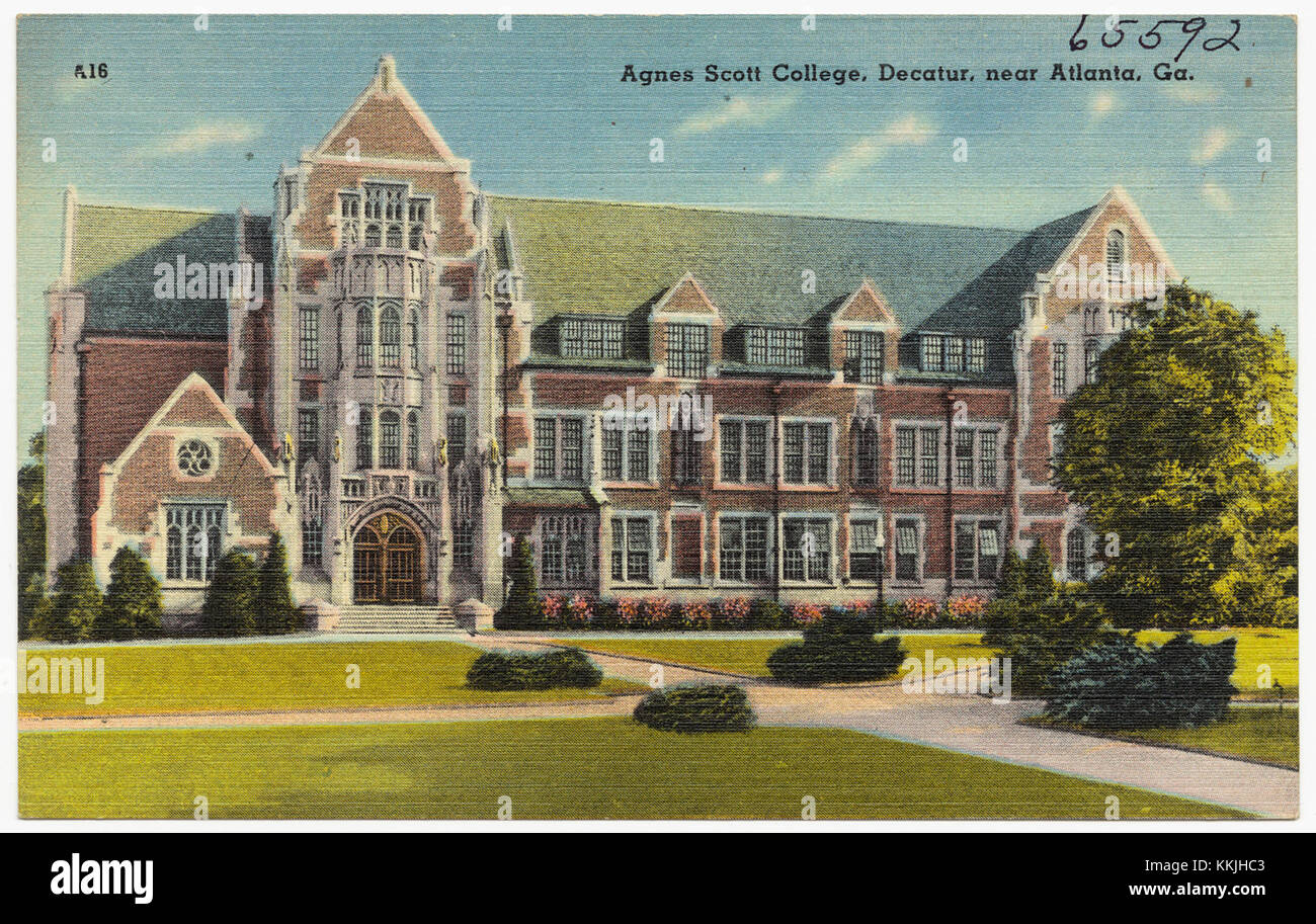 Agnes scott college campus hi-res stock photography and images - Alamy