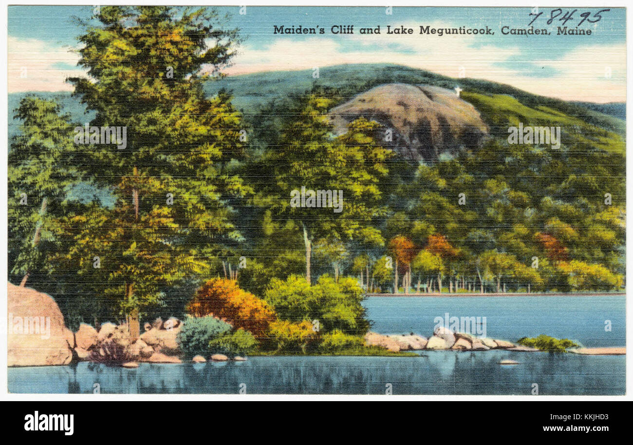 Maiden's Cliff is a popular natural landmark located near Lake ...