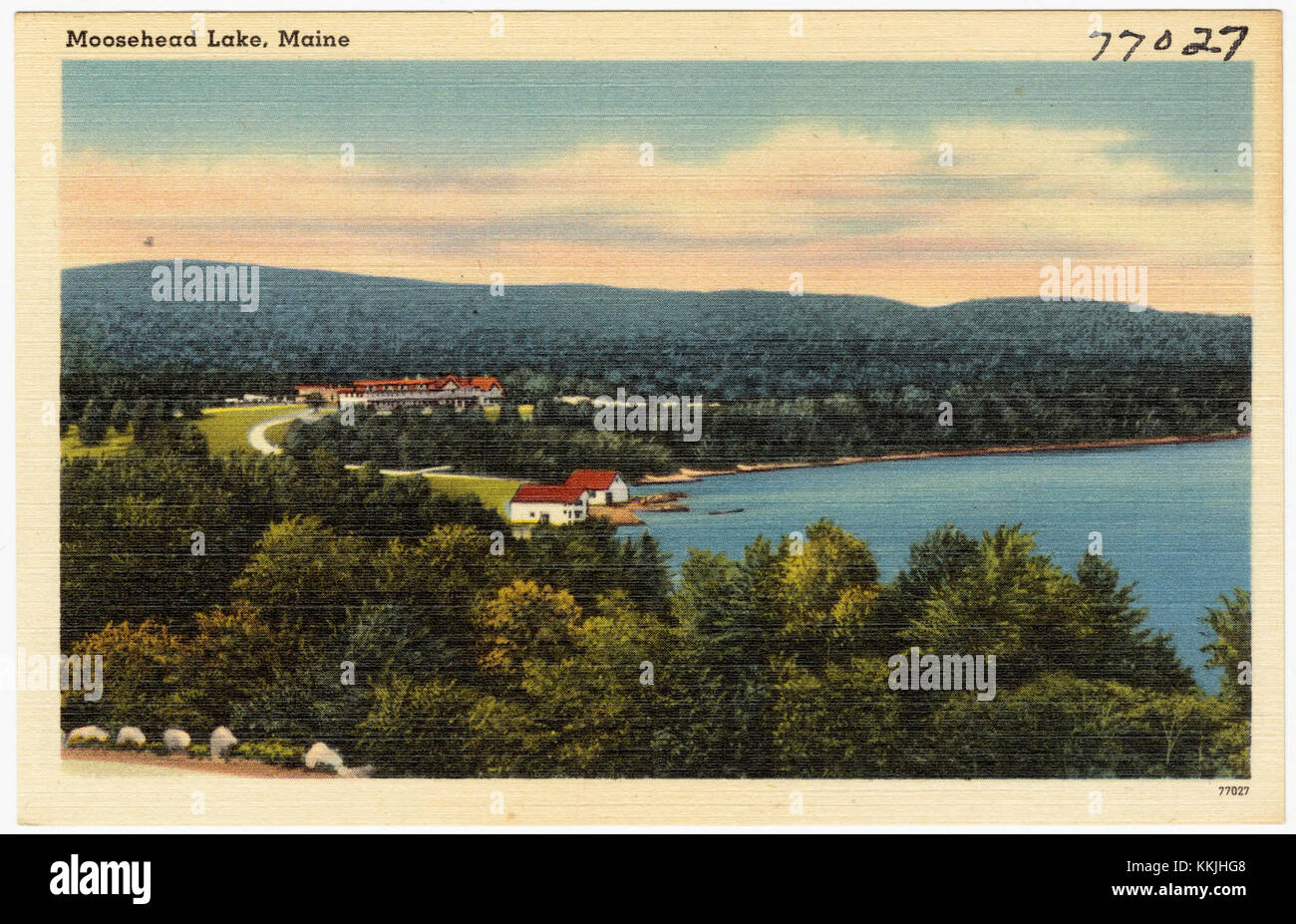 Moosehead Lake, Maine (77072 Stock Photo - Alamy