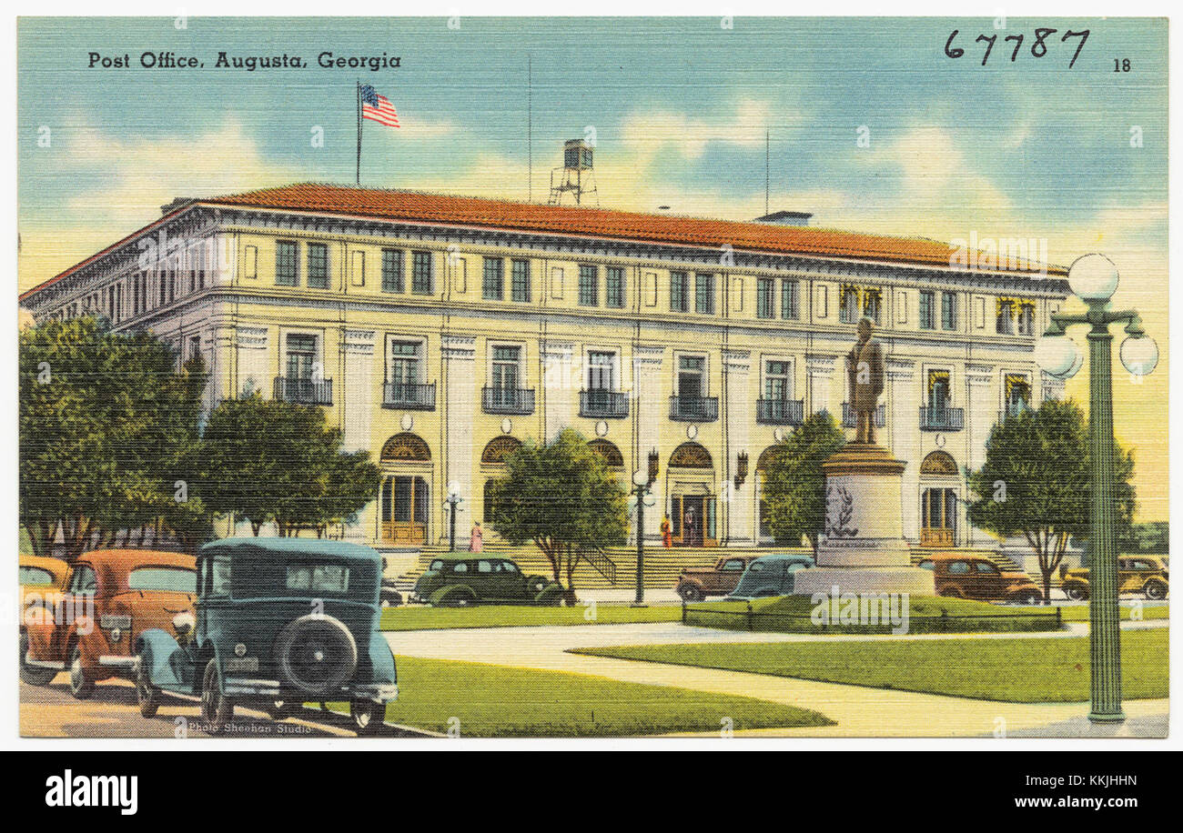 The Post Office in Augusta, Georgia, is a historic building that serves ...
