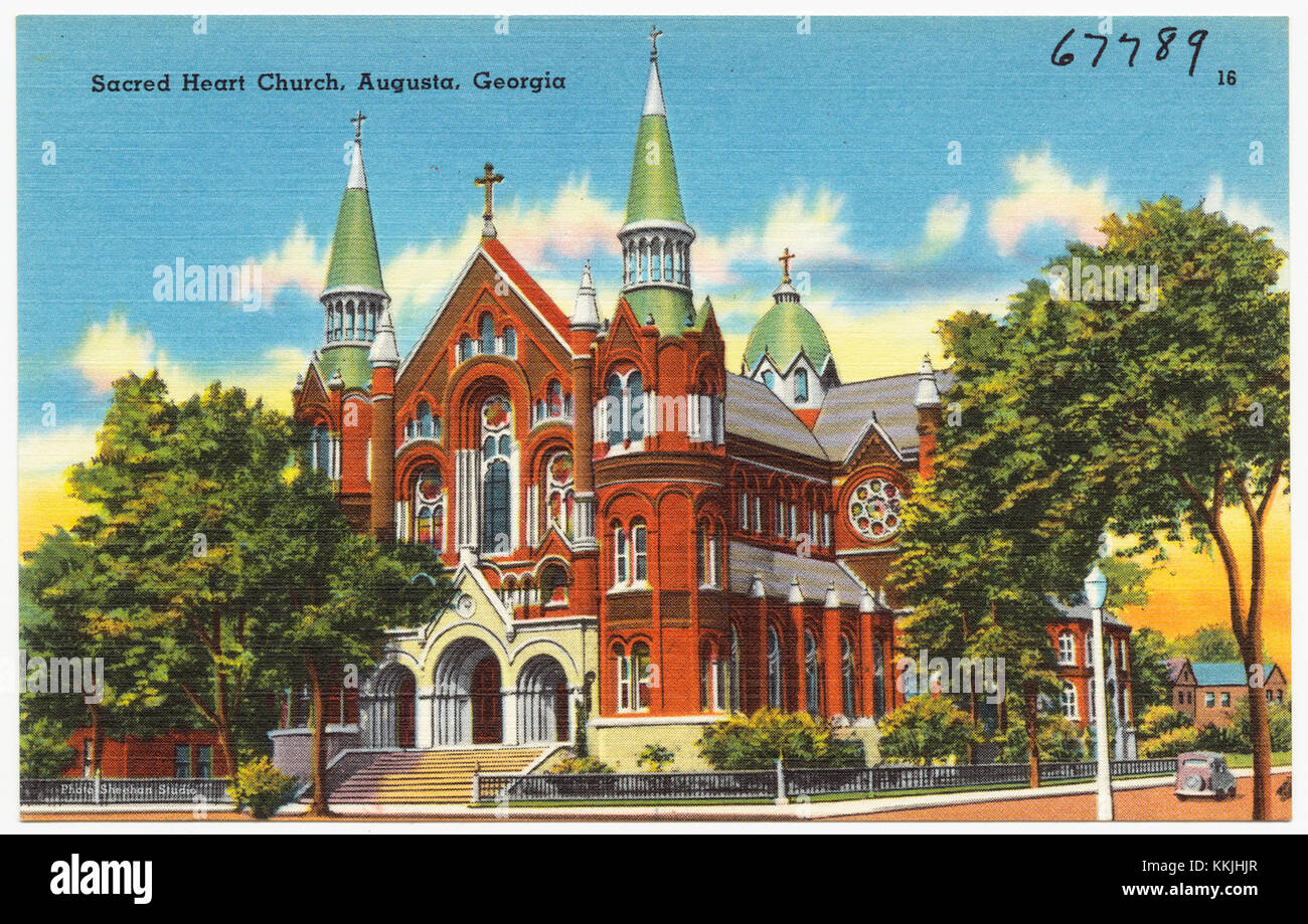 Sacred Heart Church, located in Augusta, Georgia, is a historic Roman ...