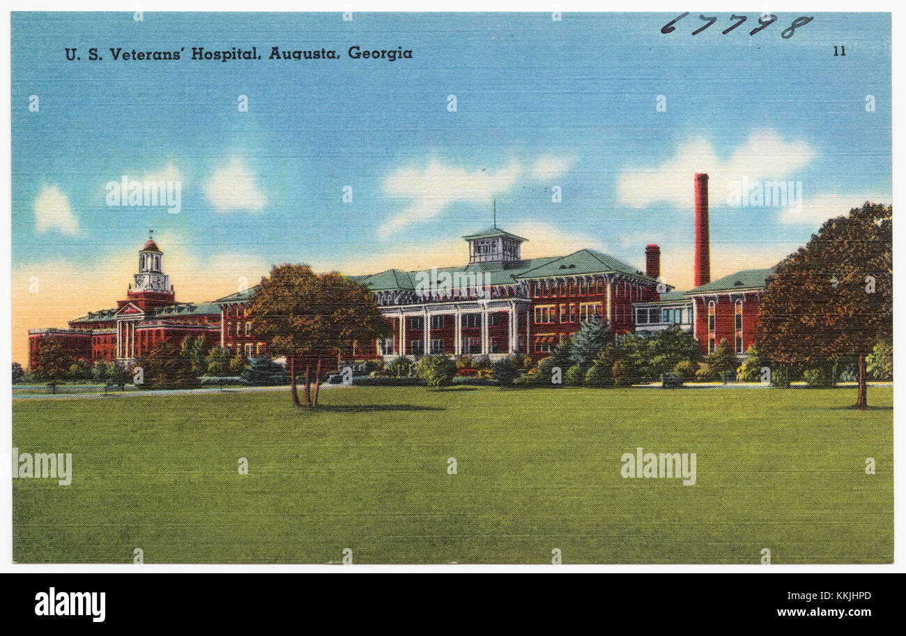 The U.S. Veterans' Hospital in Augusta, Georgia, provides medical care ...