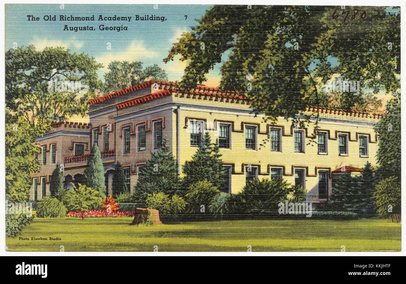 The old Richmond Academy building in Augusta, Georgia, is a historic ...