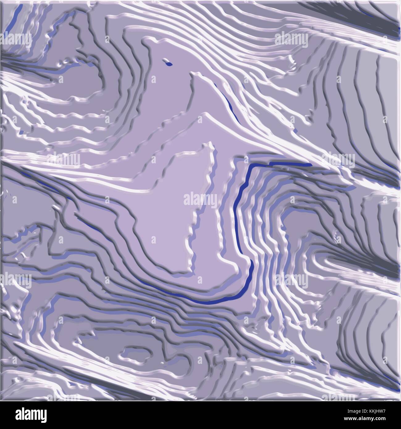 violet abstract 3D pattern with embossed dark lines, vector ...