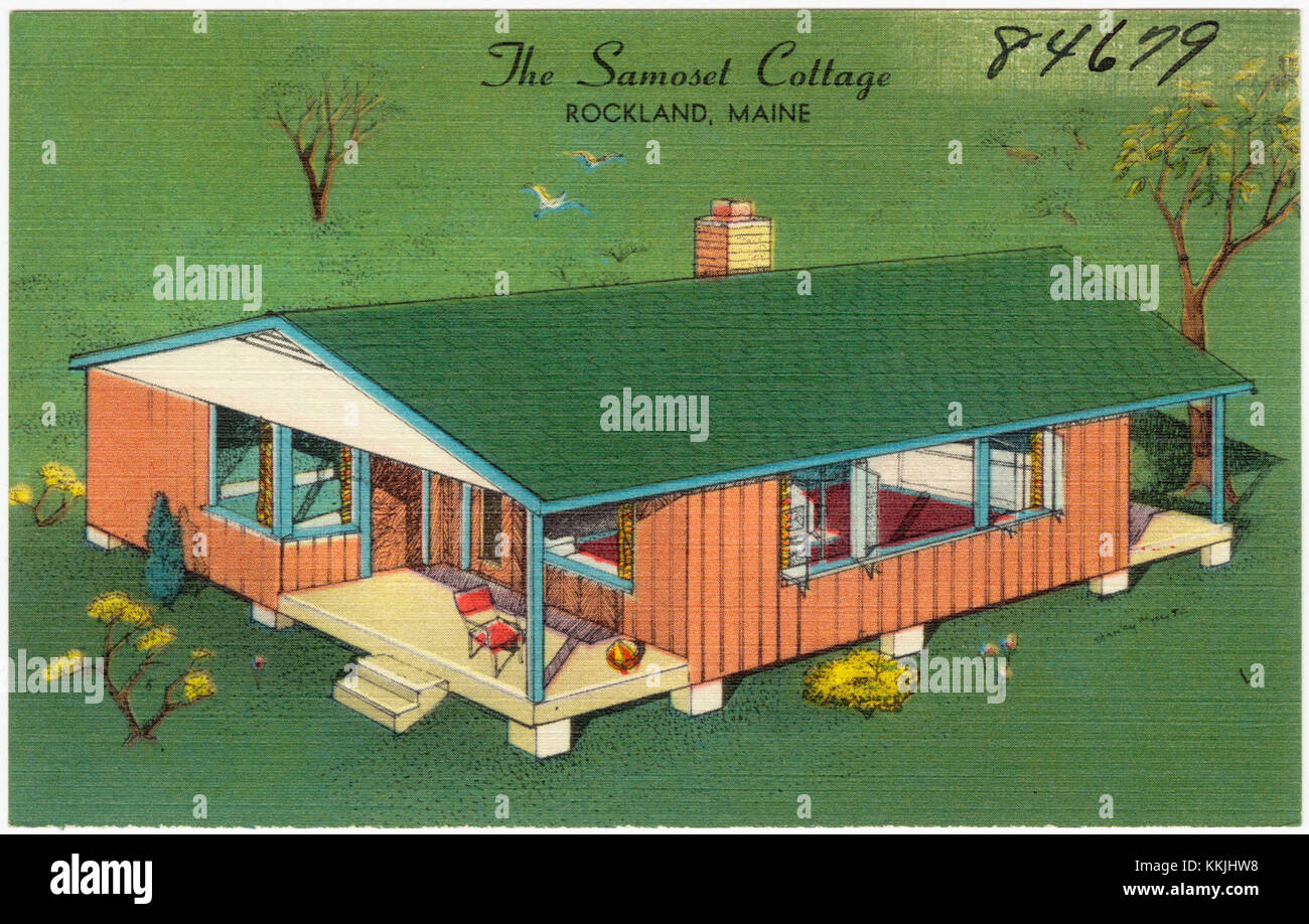The Samoset Cottage is located in Rockland, Maine, and is recognized ...