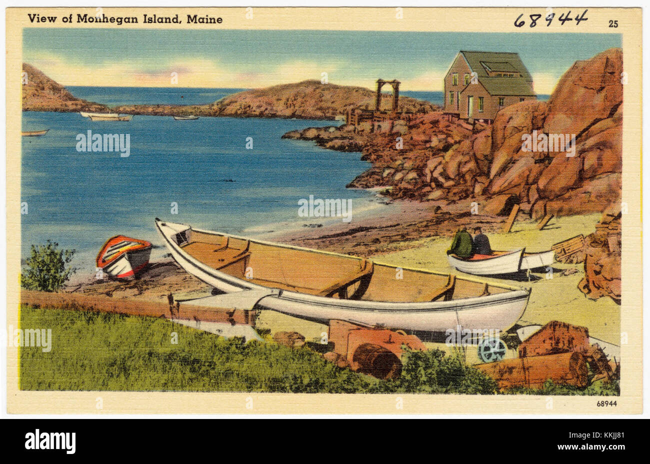 Monhegan island maine hi-res stock photography and images - Alamy