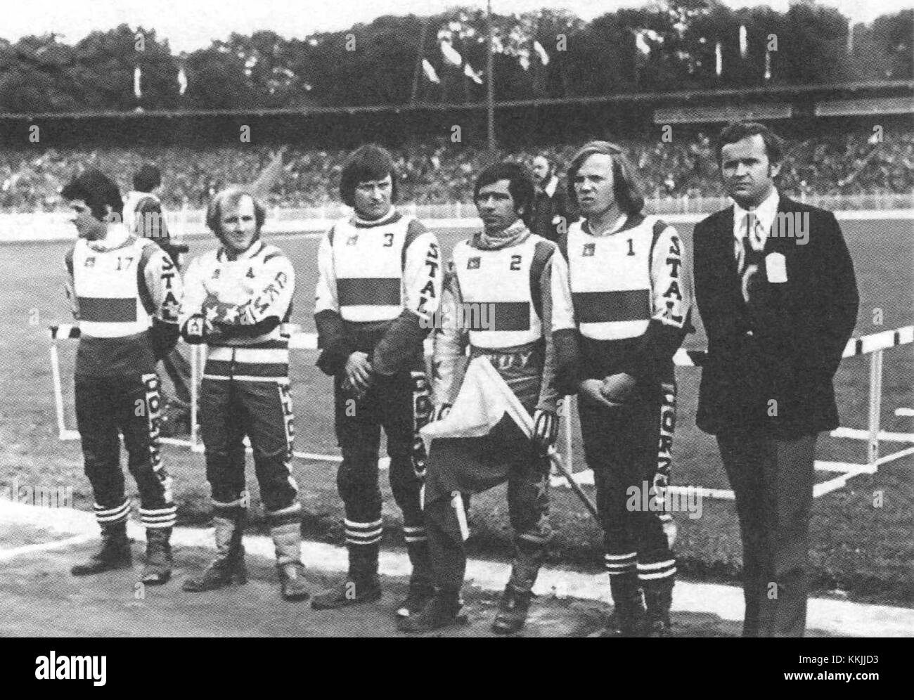 Polish fans Black and White Stock Photos & Images - Alamy