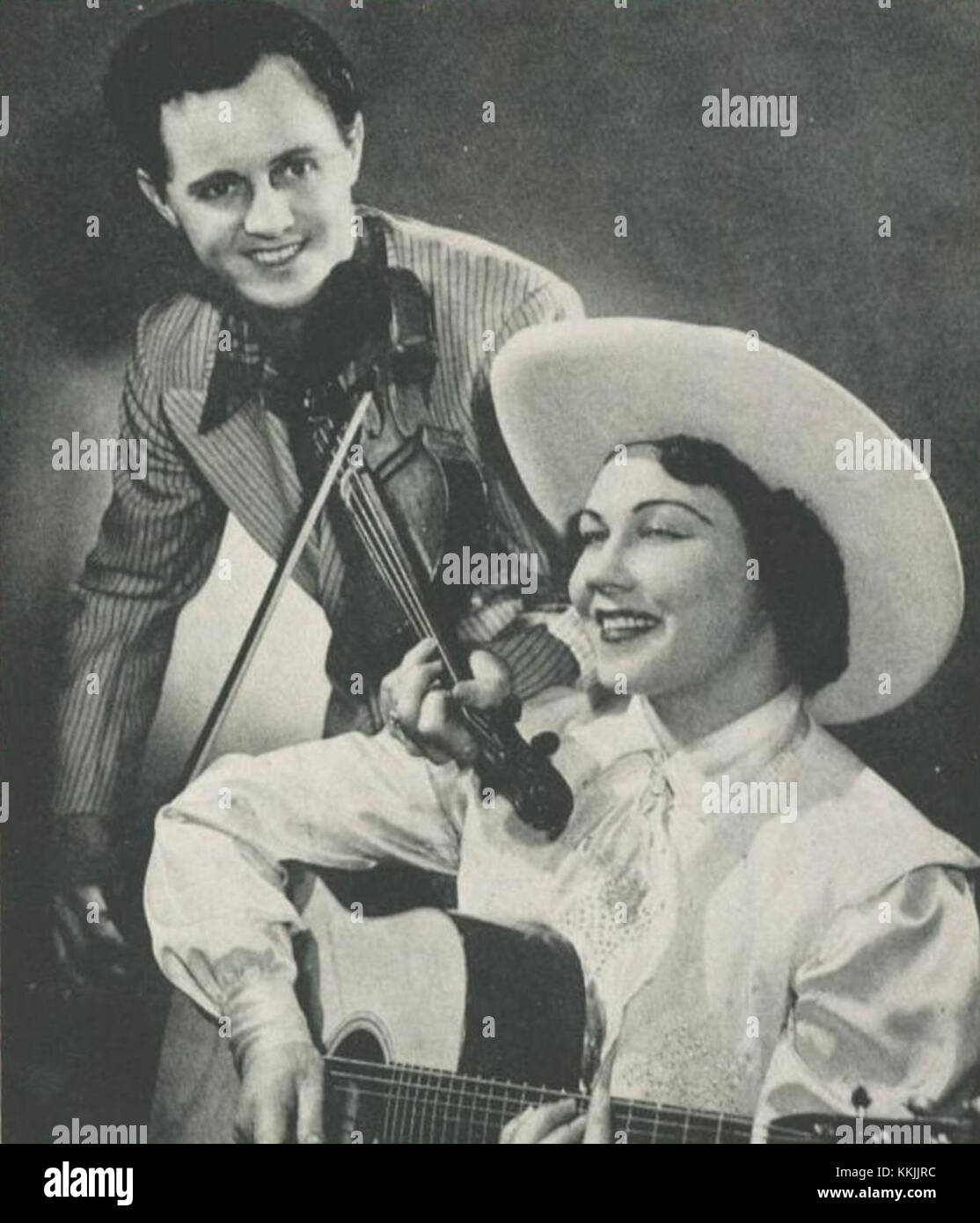 Curly Fox and Texas Ruby were prominent American musicians known for ...