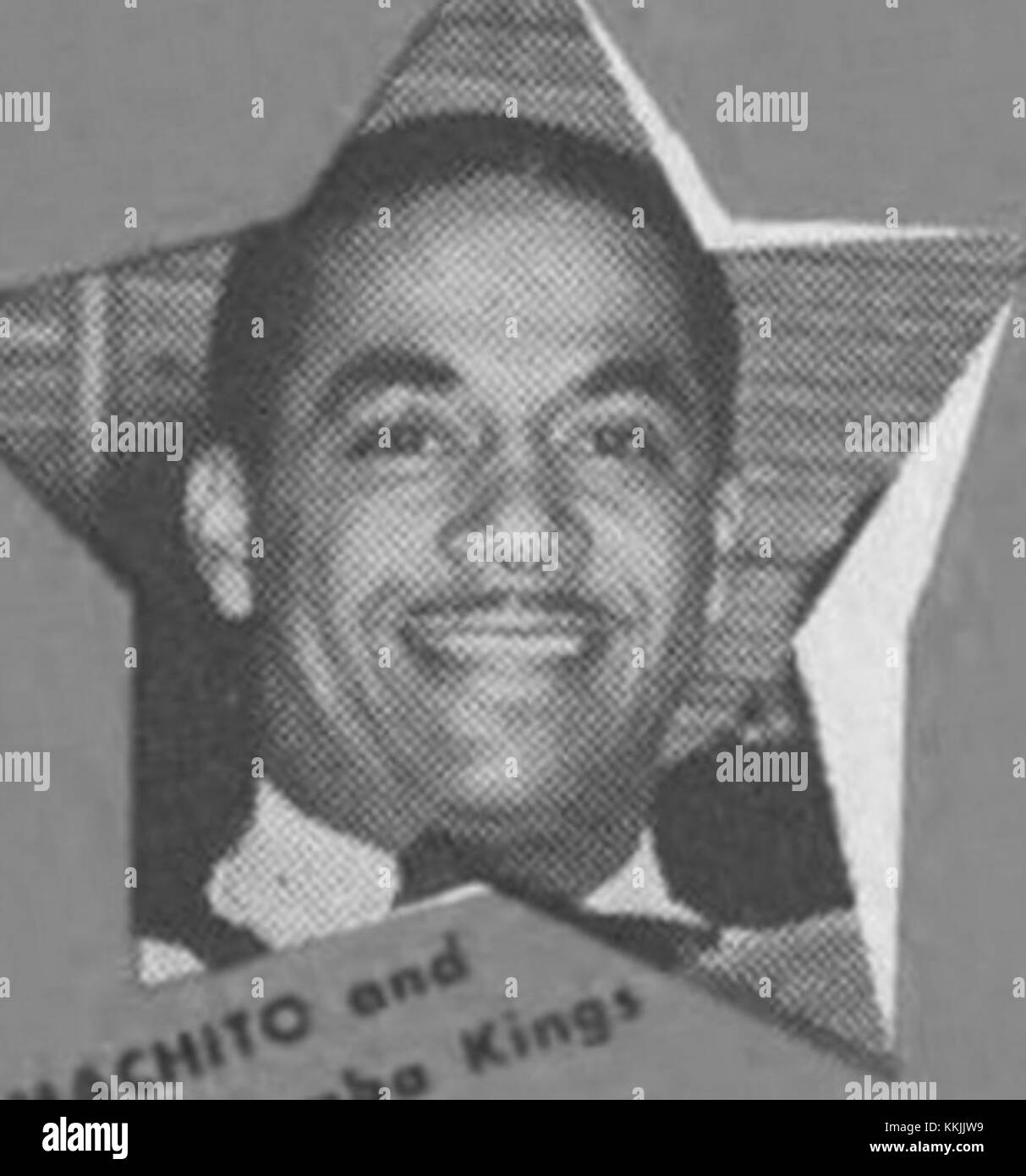 This billboard promotes Machito, a famous bandleader and musician known ...