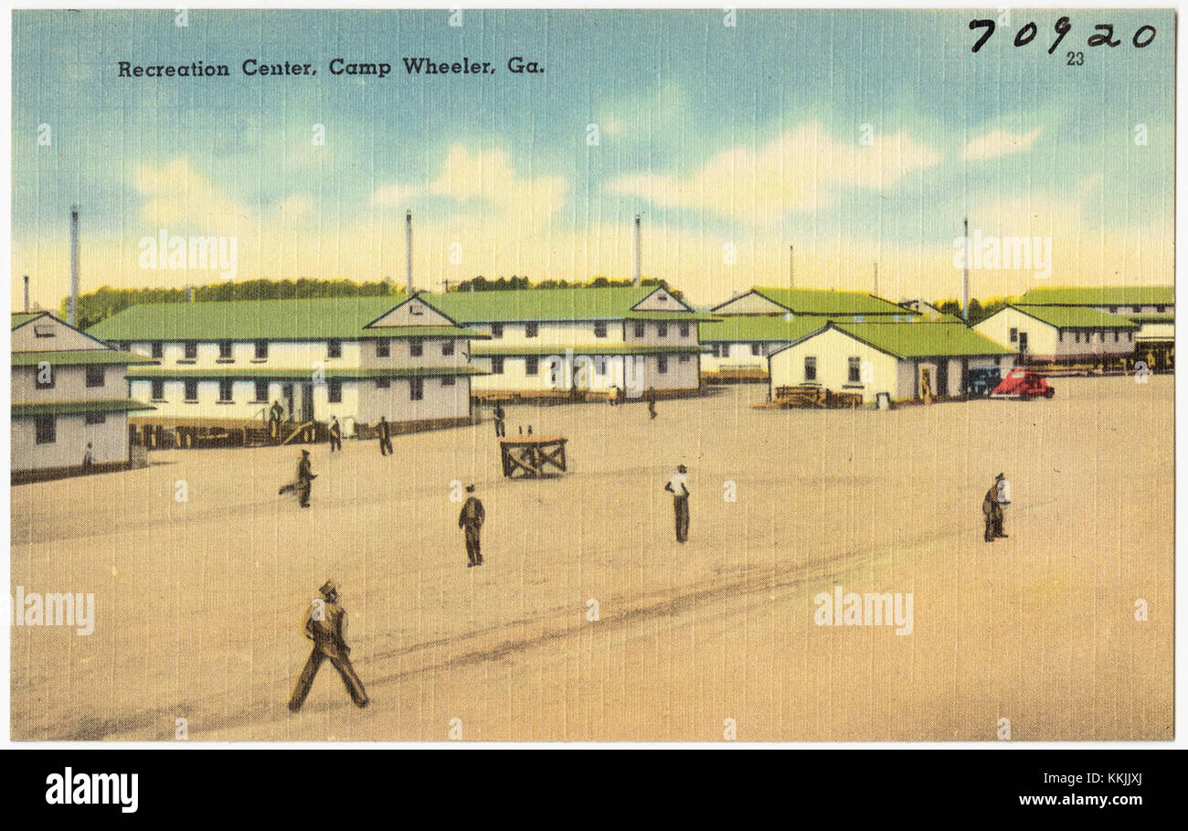 Recreation center, Camp Wheeler, Ga. (8368112744 Stock Photo - Alamy