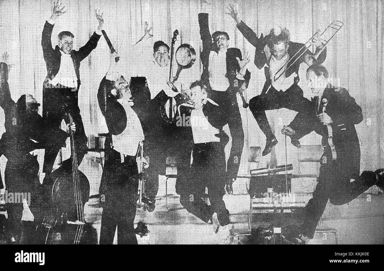 Spike Jones and His City Slickers, a popular comedy and novelty band ...