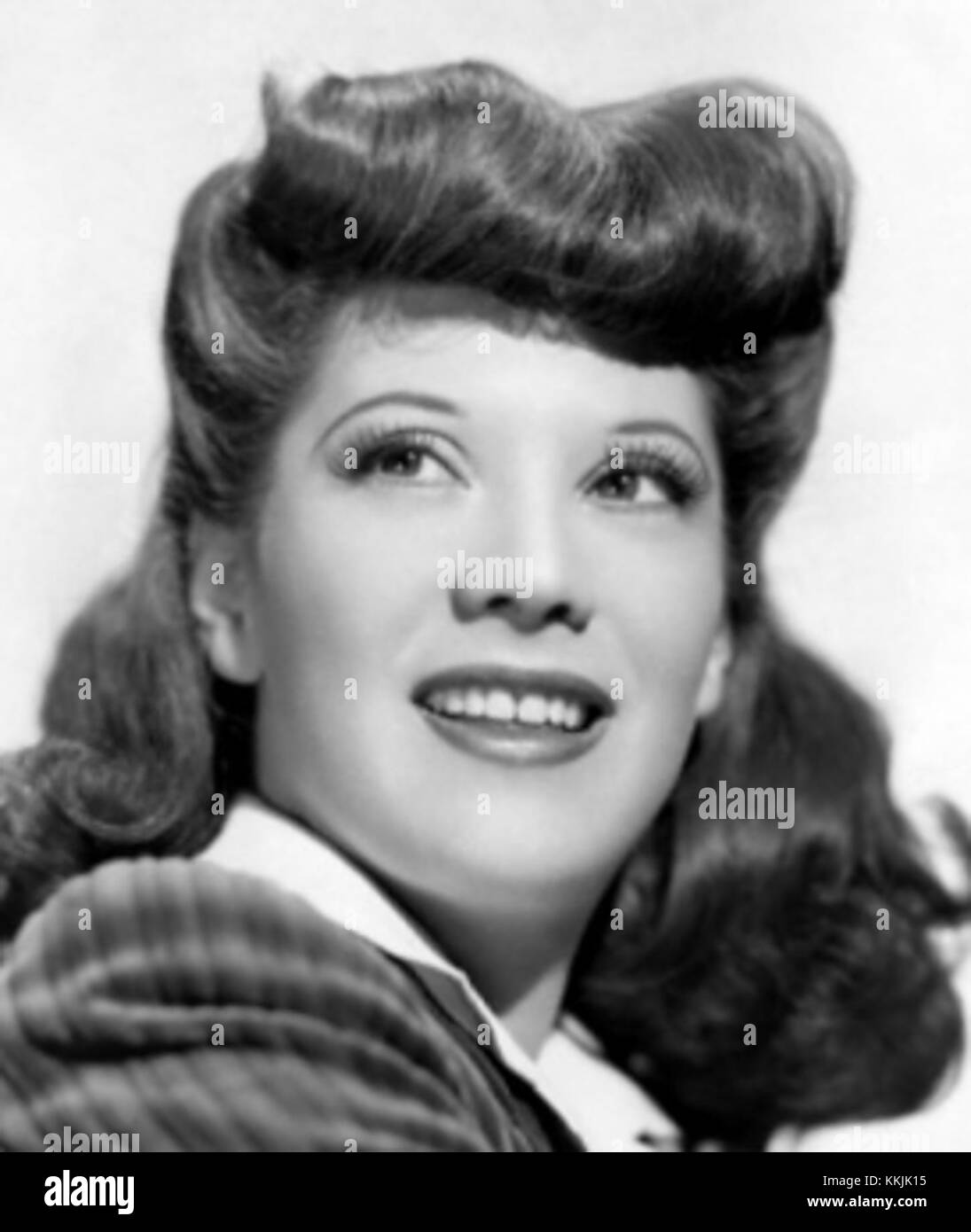 A portrait of Dinah Shore, the American singer and television ...
