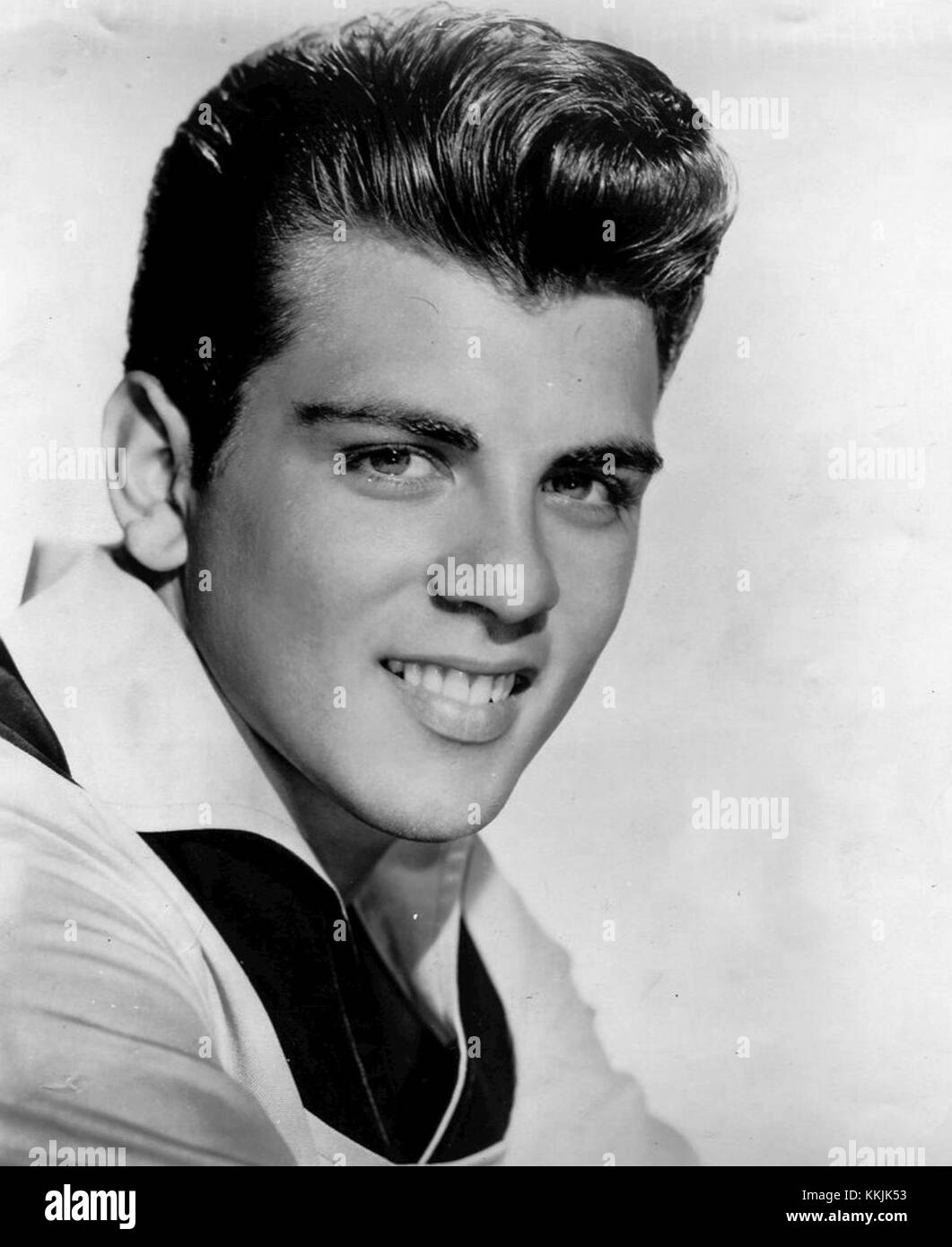 This 1959 photograph features Fabian Forte, an American singer and ...